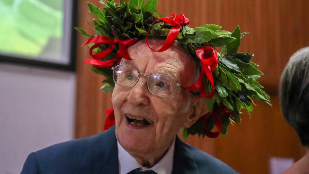 È morto nonno Giuseppe, lo studente universitario più anziano d’Italia